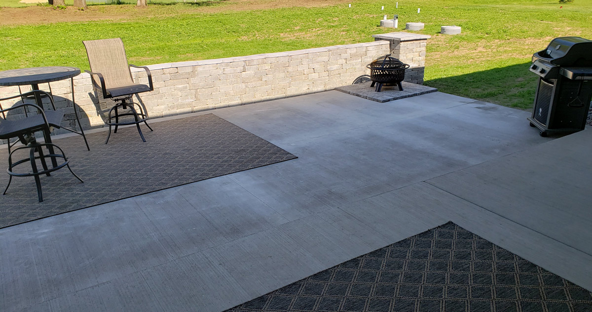 Cozy Patio Wall - Project by Chad at Menards®