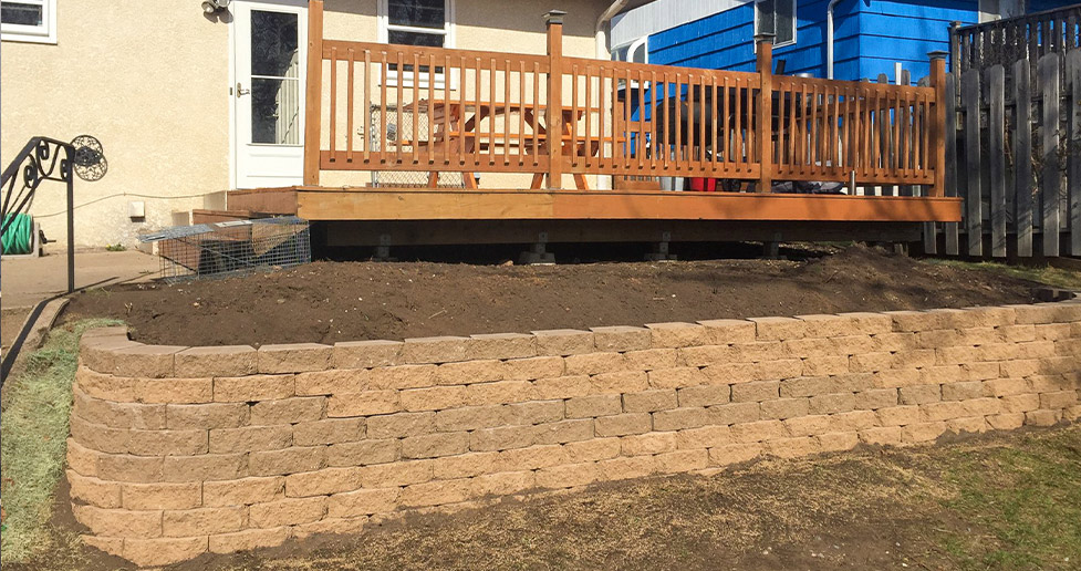 Crestone Retaining Wall - Project by Jon at Menards®