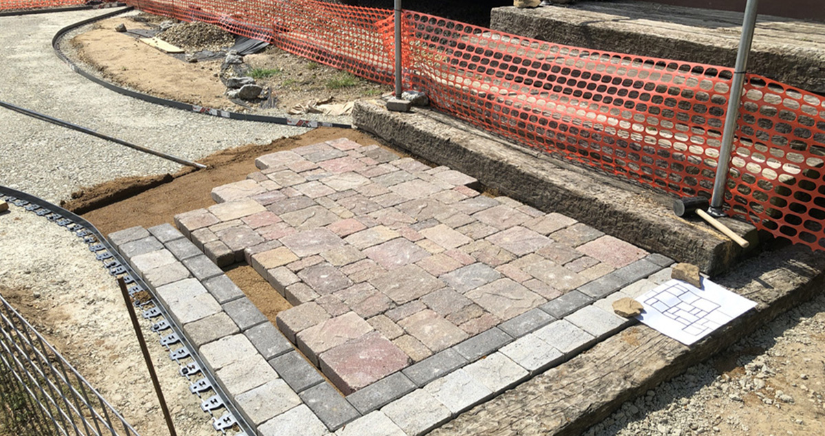 Curve Paver Walk - Project by Michael at Menards®