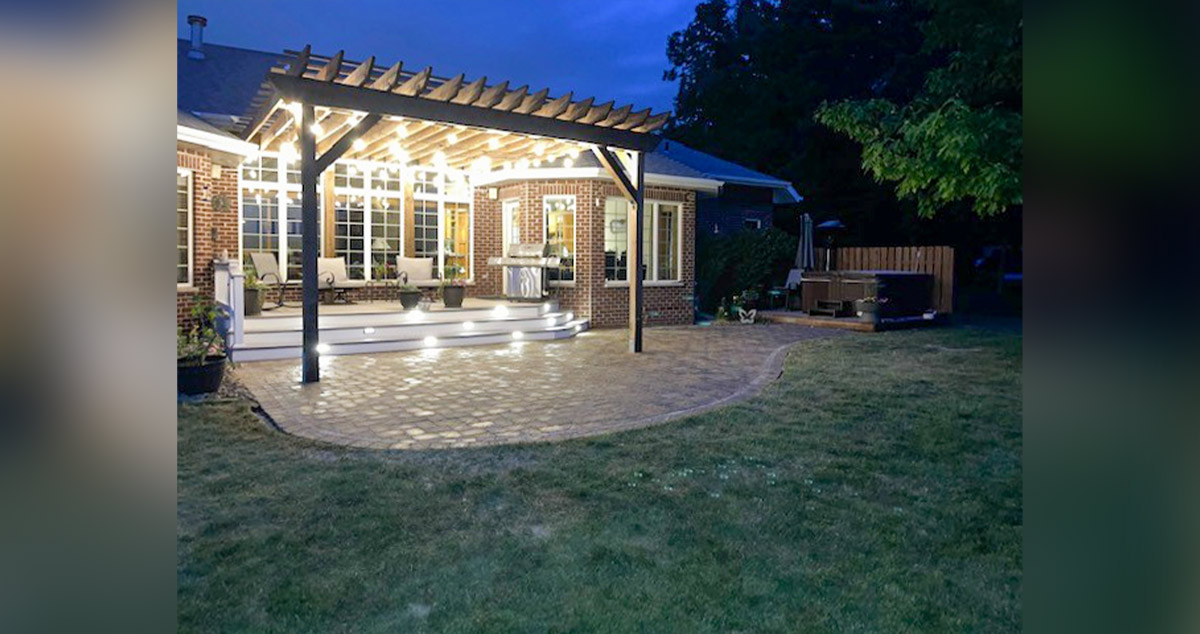 Curved Patio Expansion - Project by Jeff at Menards®