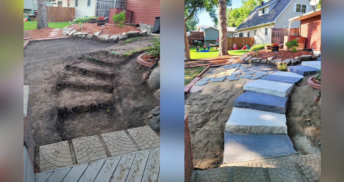 Curved Stairway - Project by Nate at Menards®