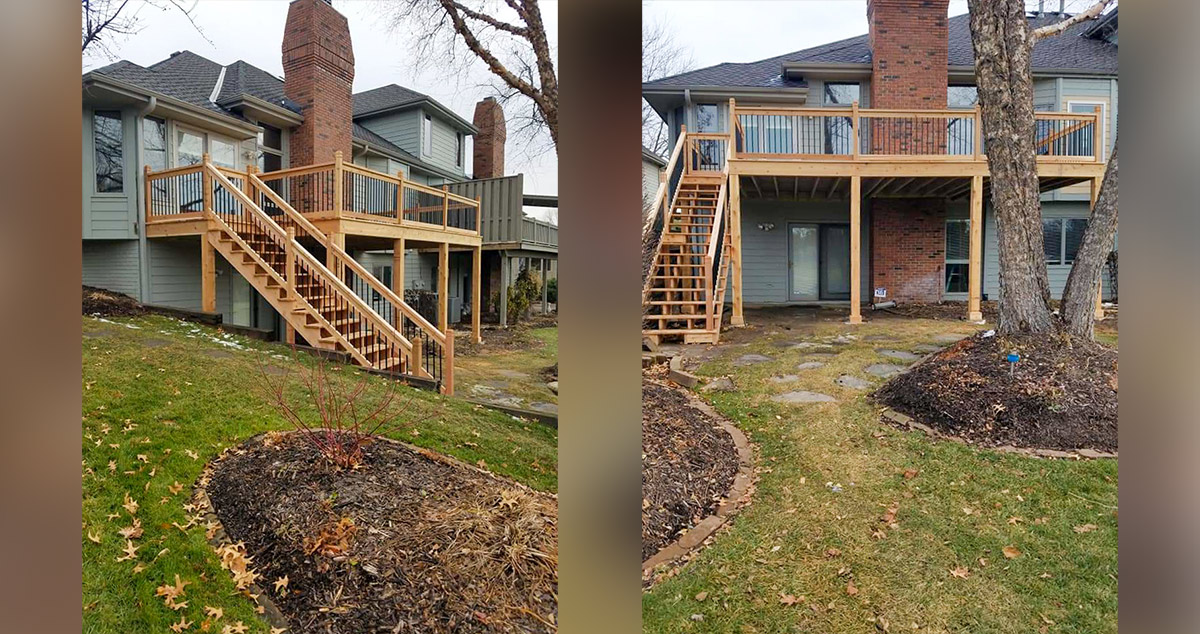 Custom Cedar Deck - Project by Joshuwa at Menards®