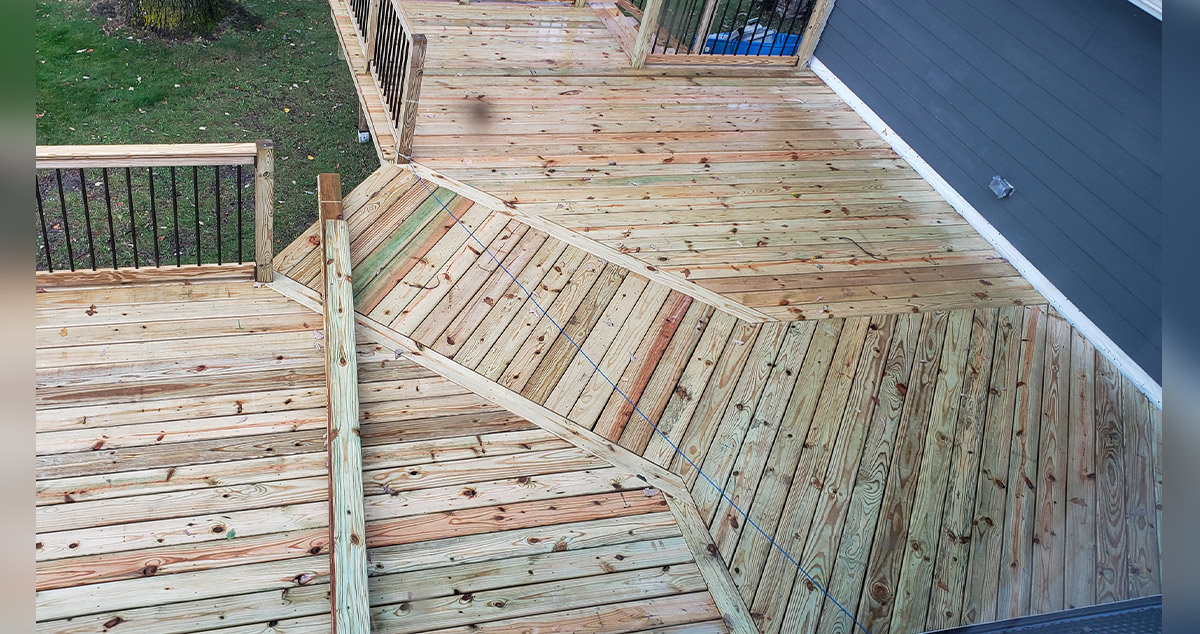 Custom Deck - Project by Kevin at Menards®