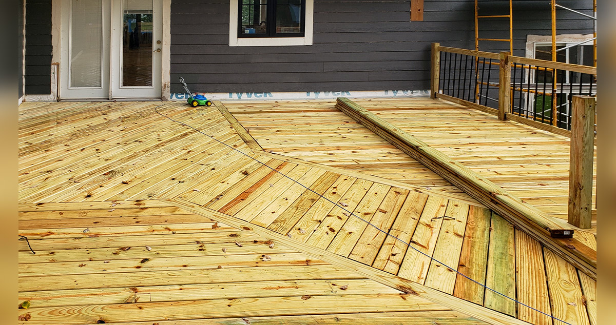 Custom Deck - Project by Kevin at Menards®