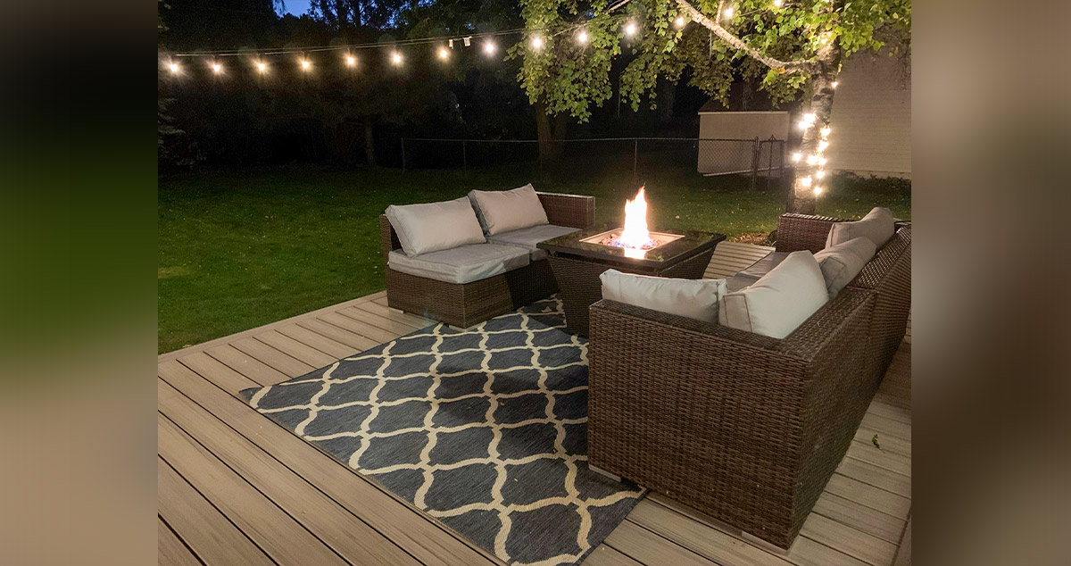 DIY Deck - Project by Tracy at Menards®