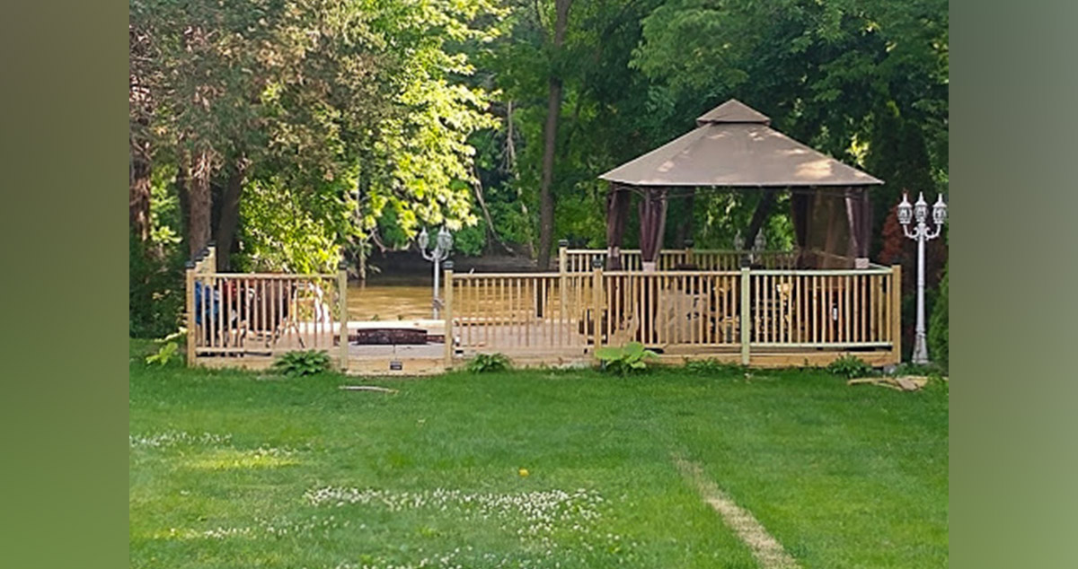 Deck & Gazebo - Project by Scott at Menards®