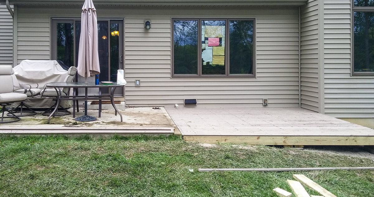 Deck Expansion - Project by Justin at Menards®