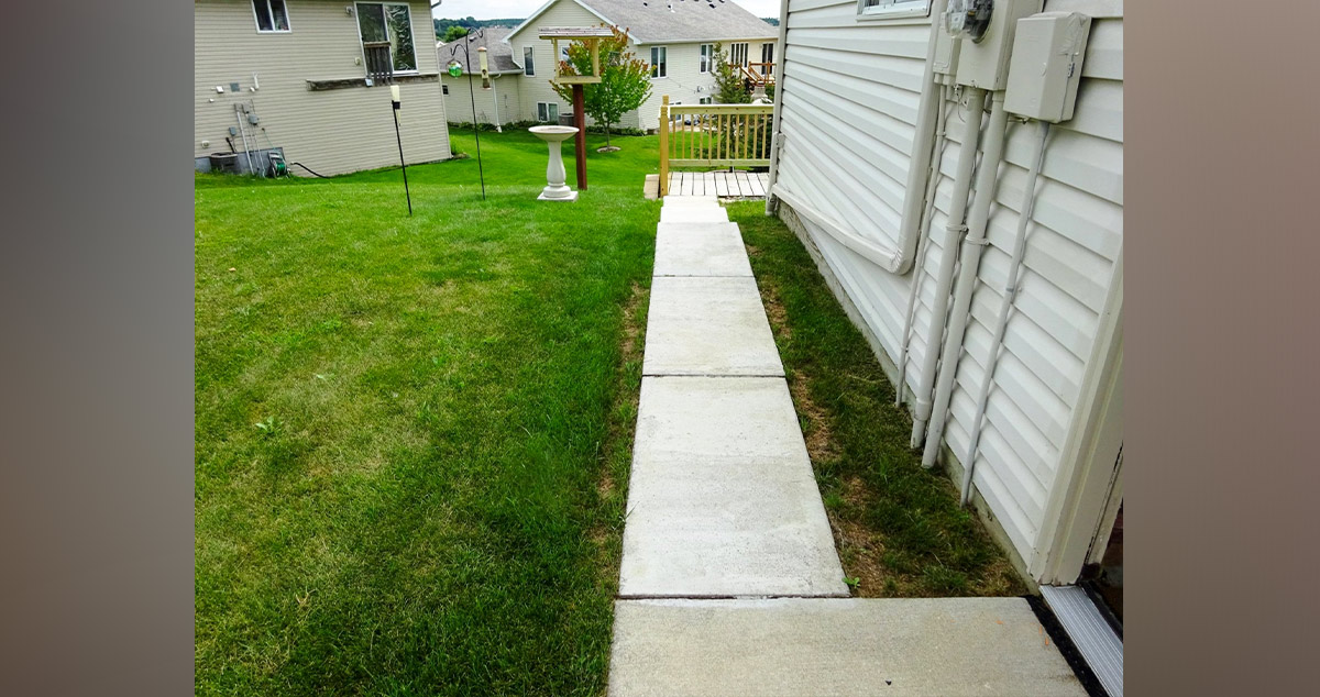 Deck Extension & New Sidewalk - Project by Jim at Menards®