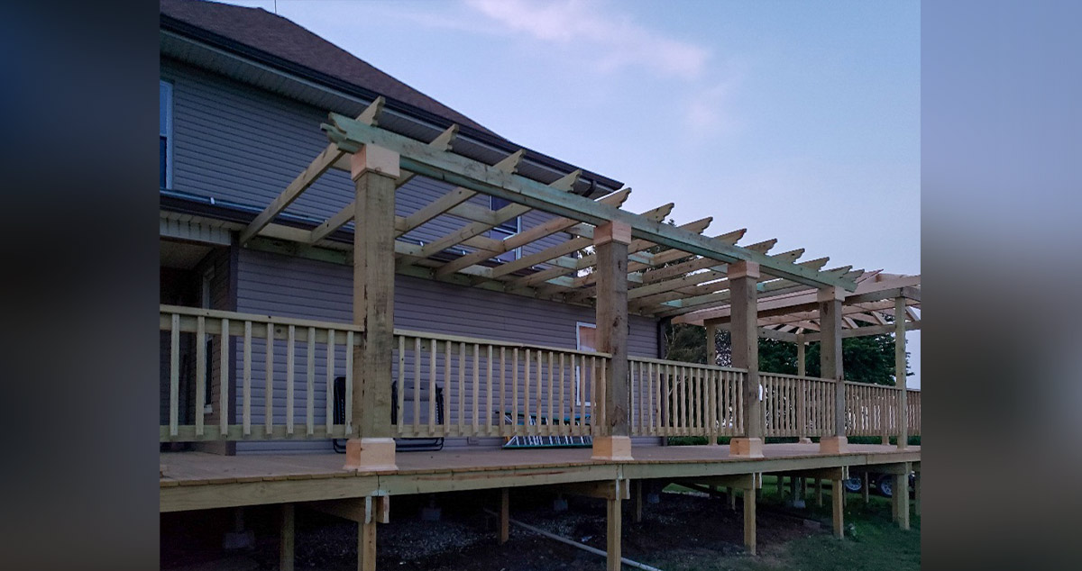 Deck, Pergola & Gazebo - Project by Alisha at Menards®