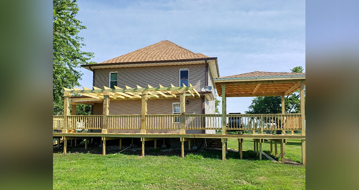 Deck, Pergola & Gazebo - Project by Alisha at Menards®