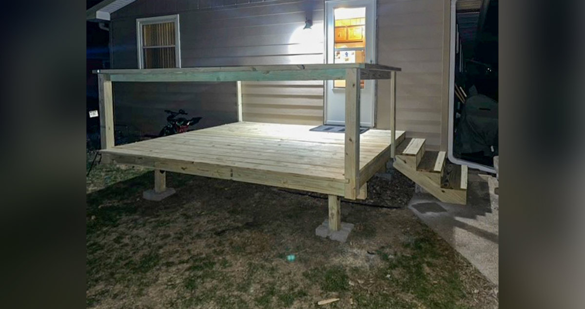 Deck Platform - Project by Lukas at Menards®