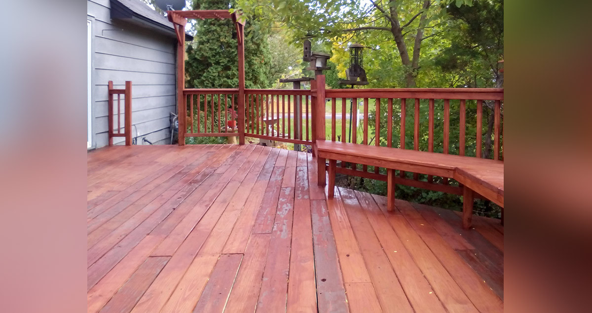 Deck Renovation & Remodel - Project by Thomas at Menards®