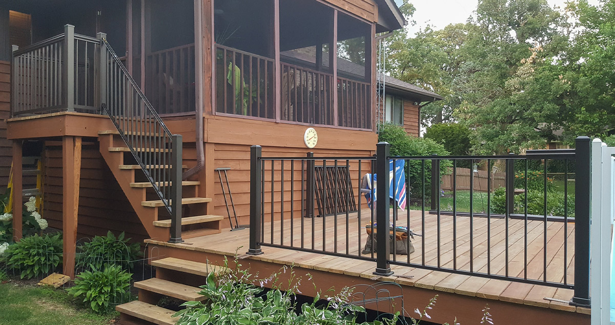 Deck Upgrades - Project by Stephen at Menards®
