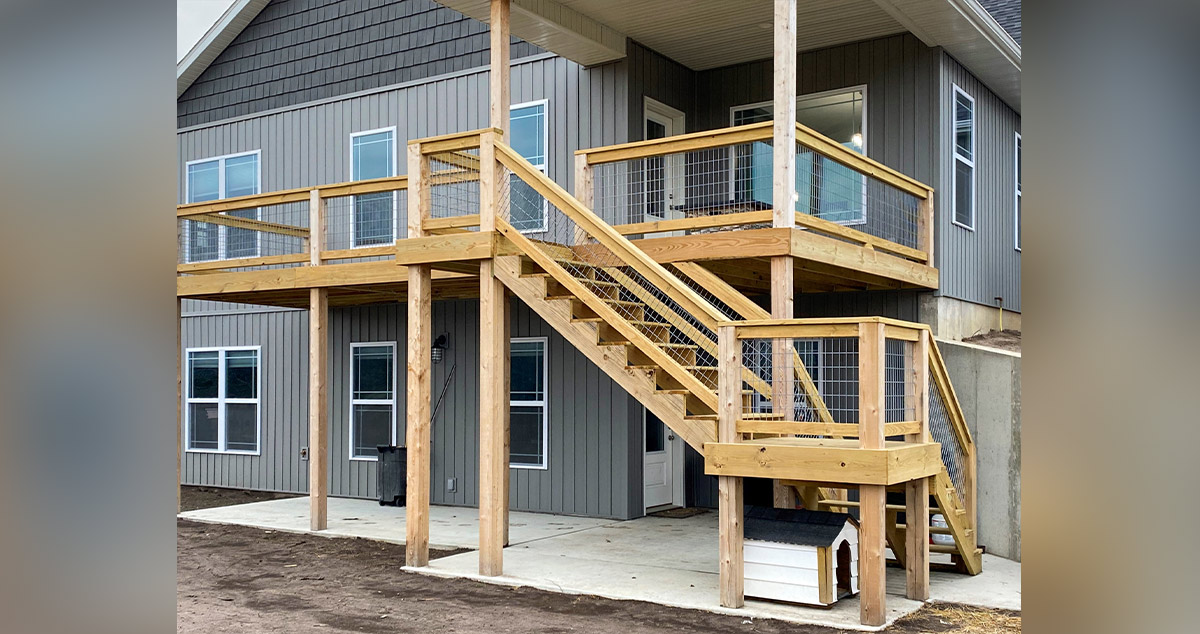 Deck & Stairs - Project by Sunshine at Menards®