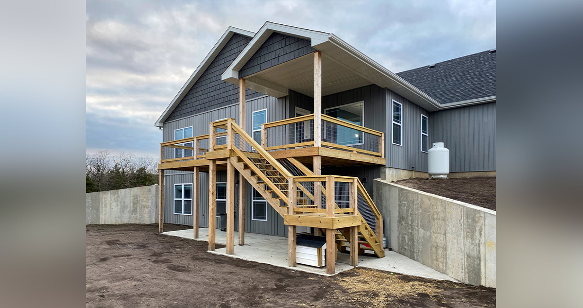 Deck & Stairs - Project by Sunshine at Menards®