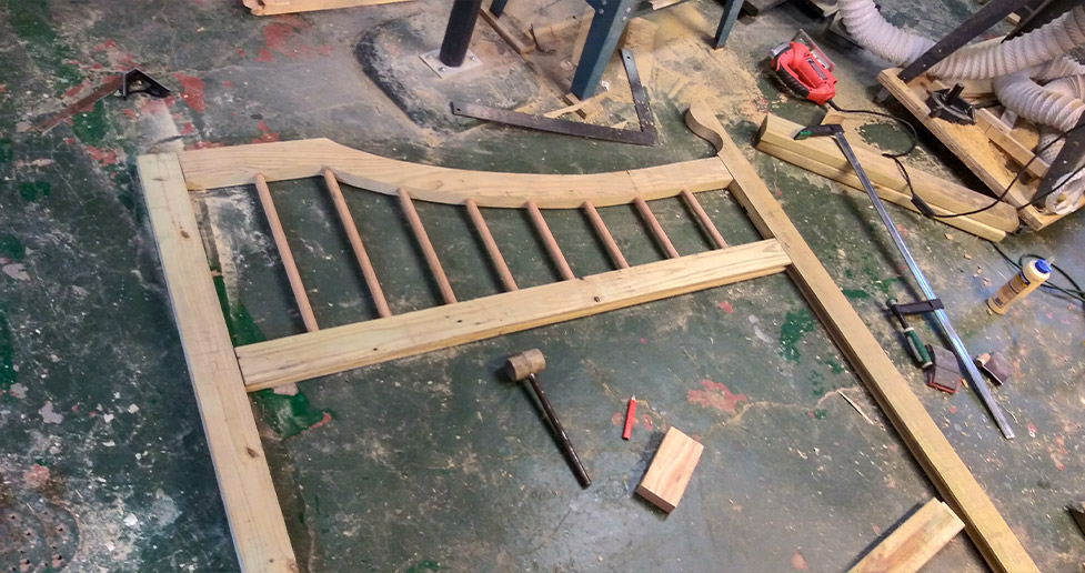 Double-Hung Driveway Gates - Project by Eric at Menards®