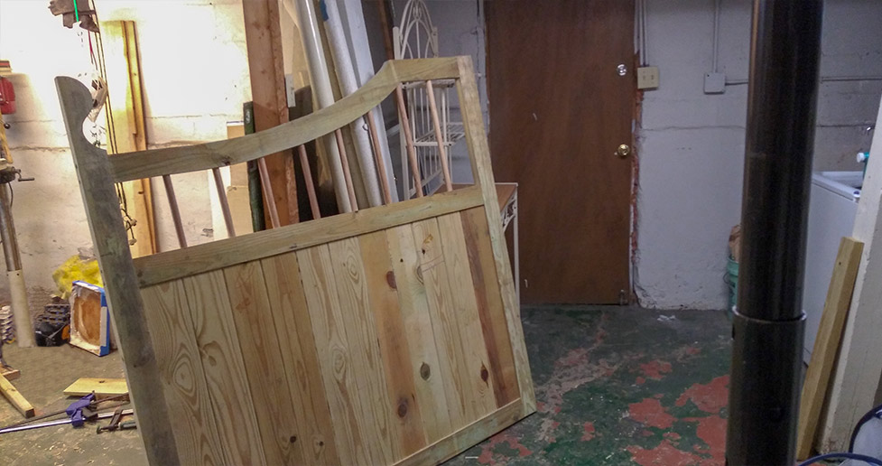 Double-Hung Driveway Gates - Project by Eric at Menards®