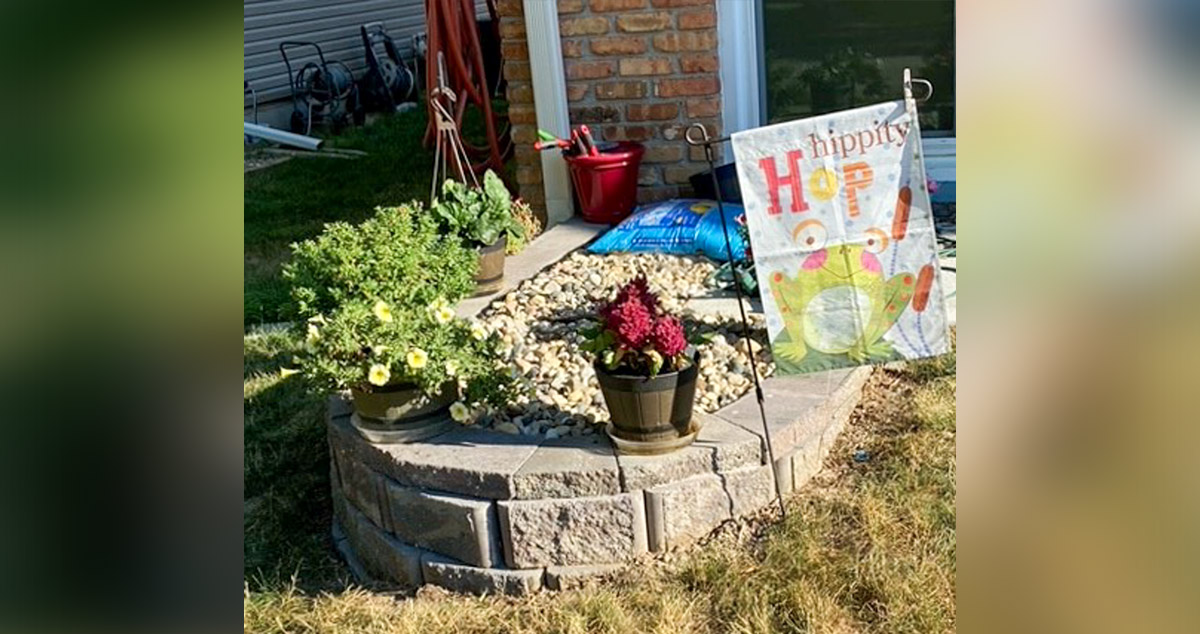 Driveway & Steps Retaining Wall - Project by Angela at Menards®