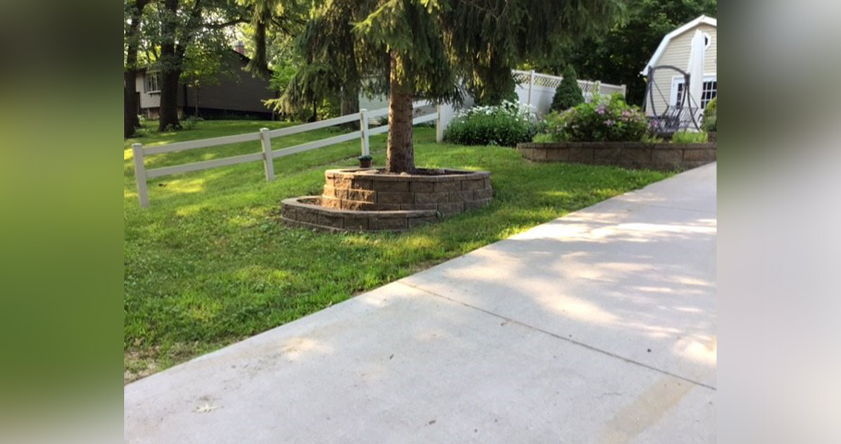 Expansive Yard Landscaping - Project by Aaron at Menards®