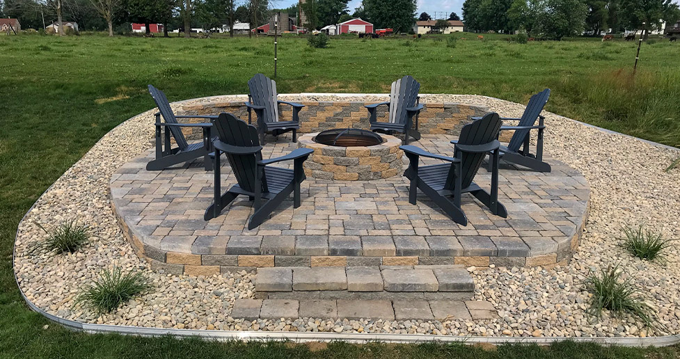 Menards Fire Pits Outdoor First Time Home Buyer Fire Pit Project By