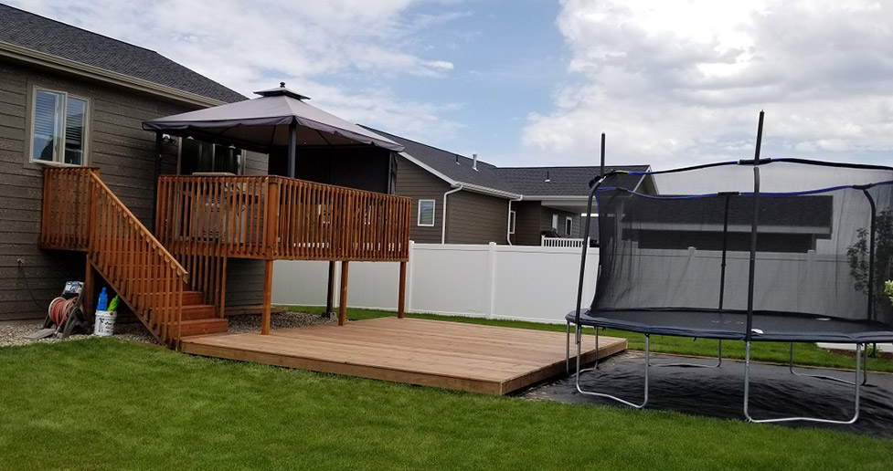 Floating Patio Deck - Project by Levent at Menards®