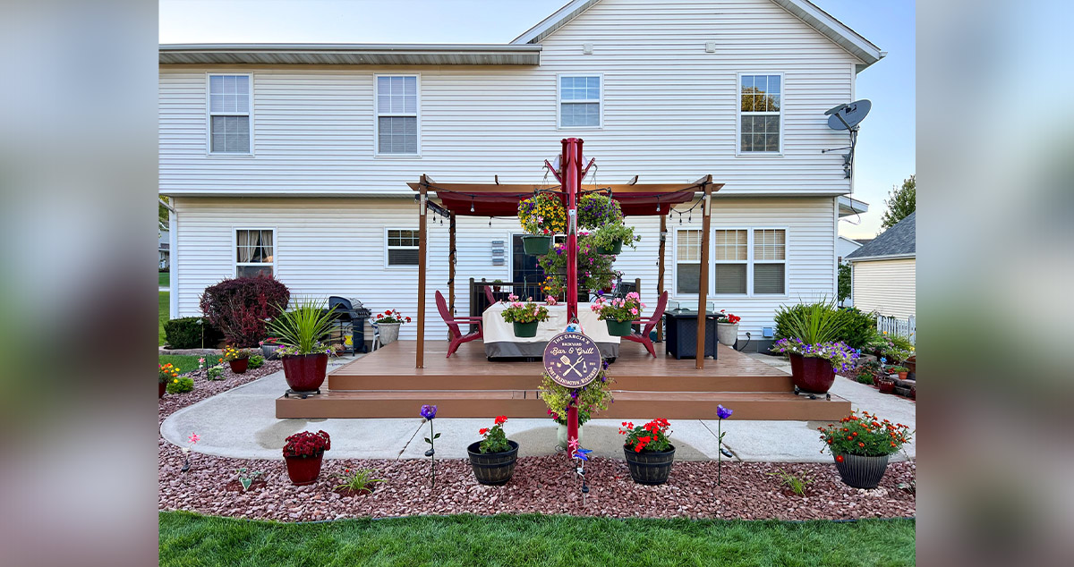 From Boring to Beautiful Backyard - Project by Eduardo at Menards®