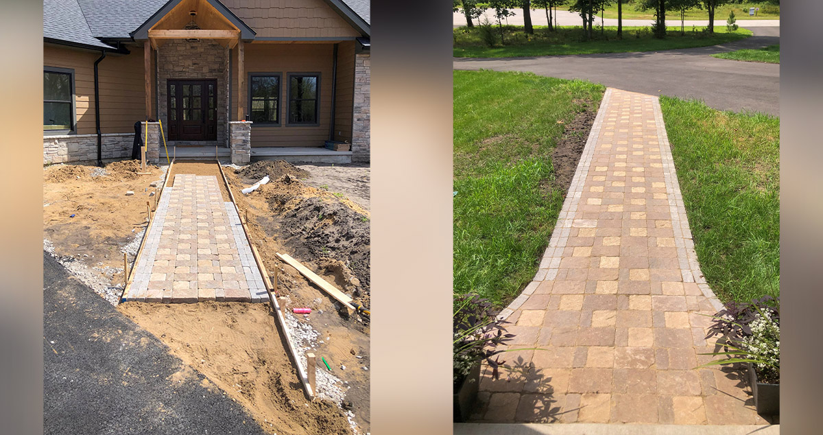 Front Door Approach - Project by Kevin at Menards®