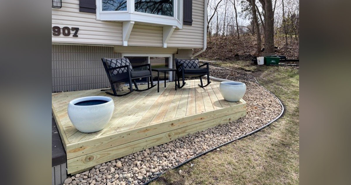 Menards Deck Plans Patio Seamless Deck Project By Ryan At Menards®