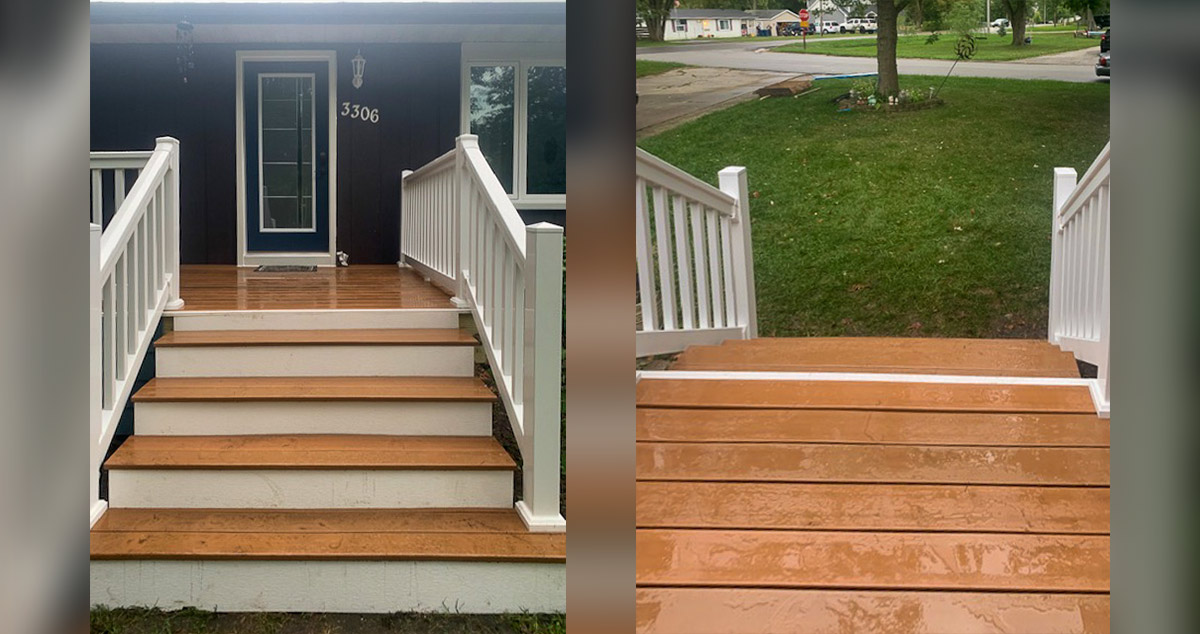 Front Porch Update - Project by Kristina at Menards®