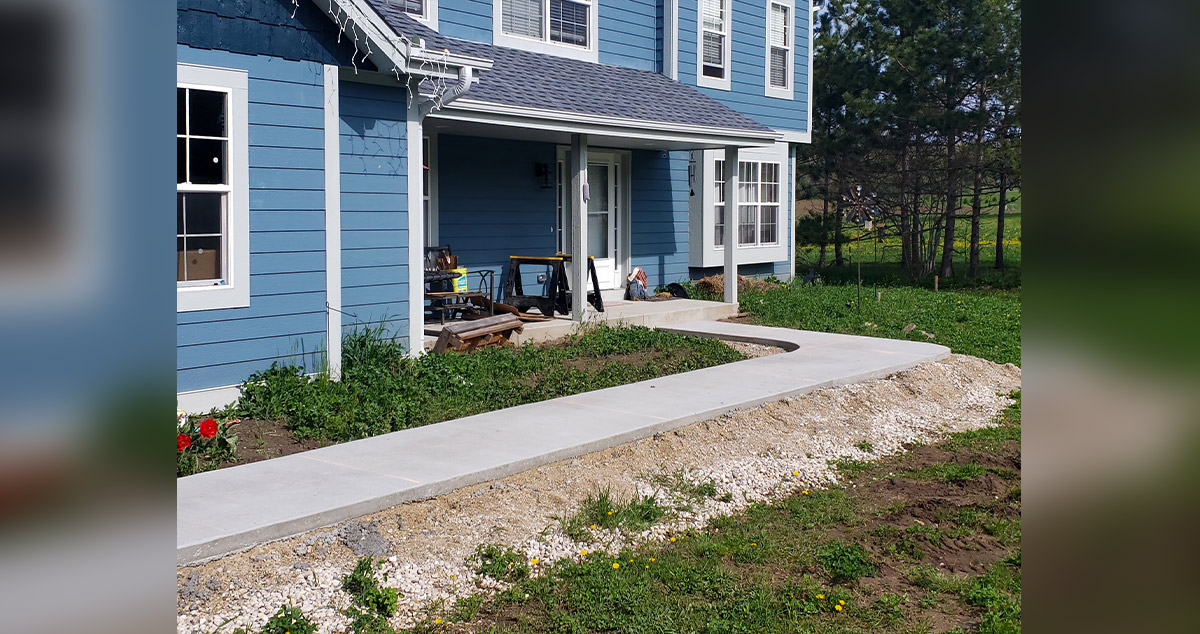 Front Walk Flower Beds - Project by Jamie at Menards®