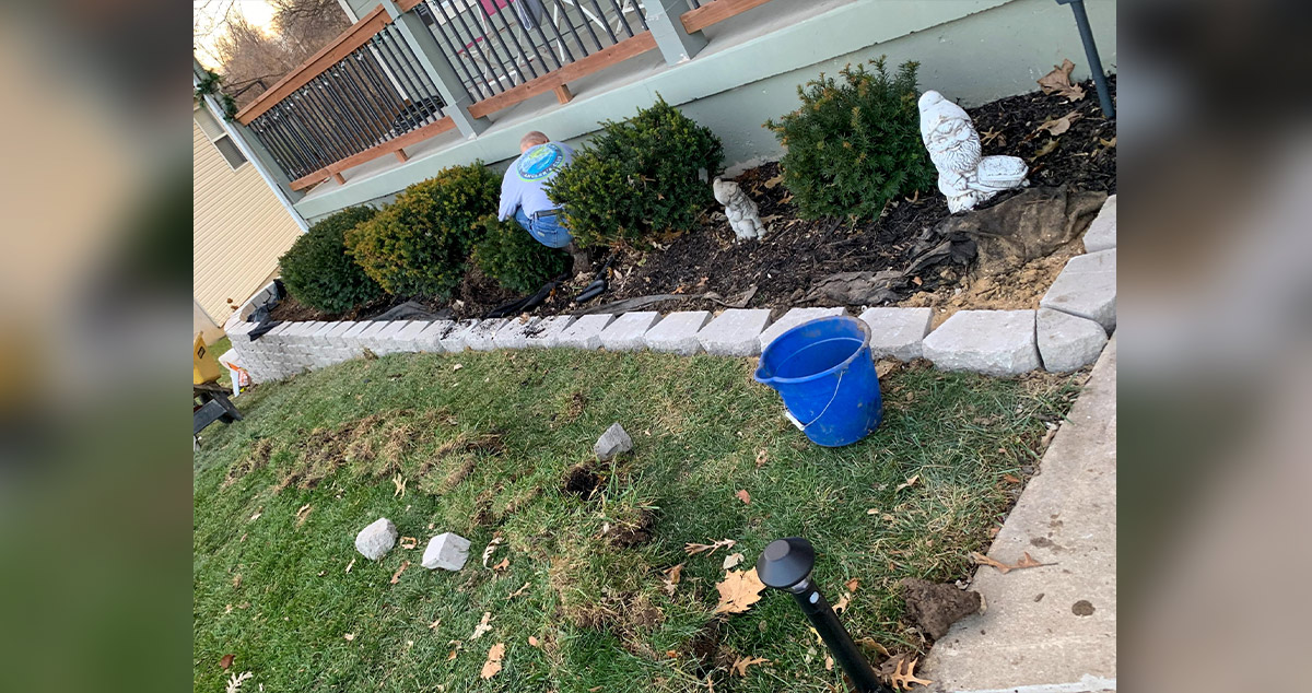 Front Yard Flower Bed - Project by Emily at Menards®