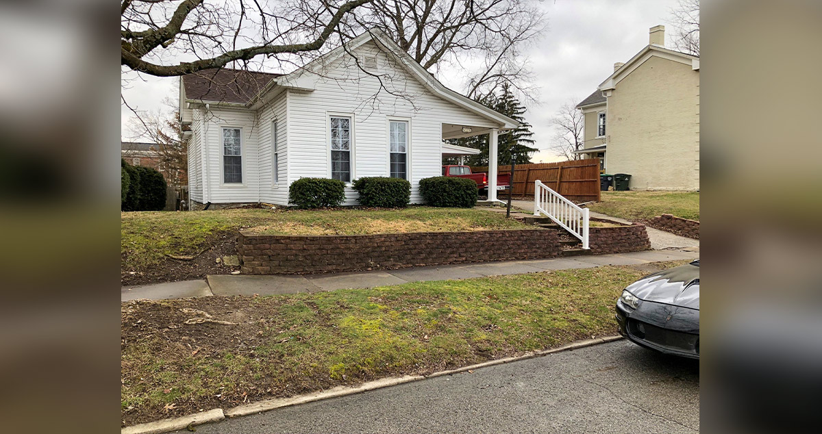 Front Yard Wall Project - Project by Darren at Menards®