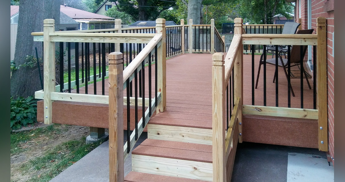 Fun Composite Deck - Project by Brandon at Menards®