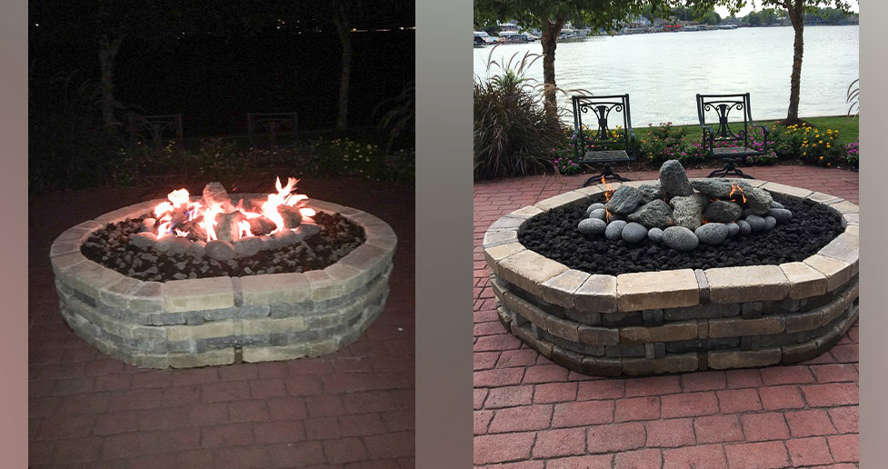 Gas Patio Fire Pit - Project by Daniel at Menards®