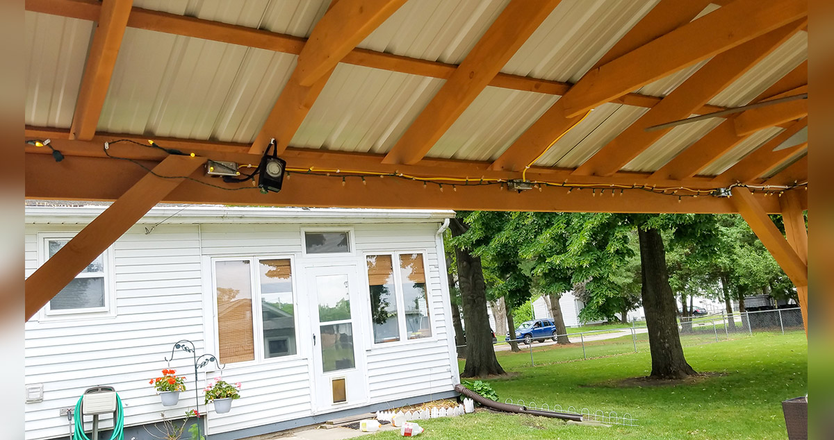 12 x 16 Gazebo - Project by Mike at Menards®