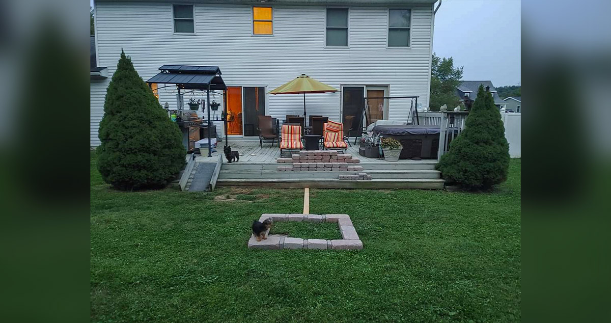 Incindio Fire Pit - Project by Marianne at Menards®