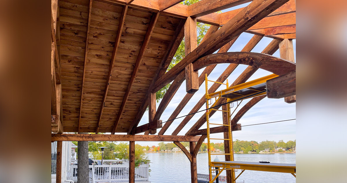 Lake House Gazebo - Project by Jeffrey at Menards®