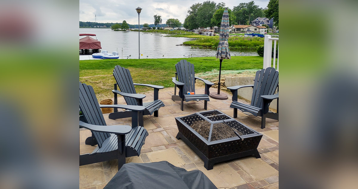 Lakefront Patio - Project by Bill at Menards®