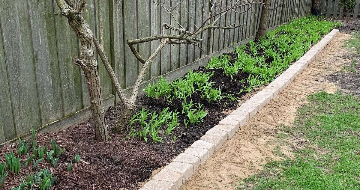 Landscape Border - Project by Christopher at Menards®