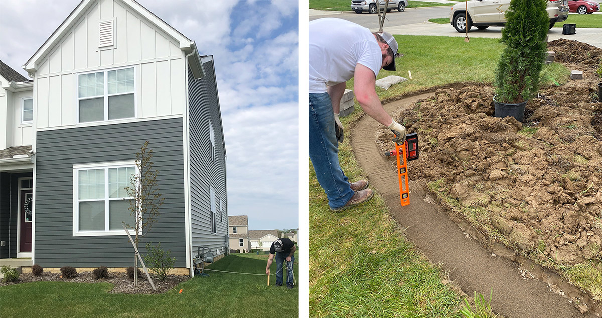 Landscaping Retaining Wall - Project by Angela at Menards®