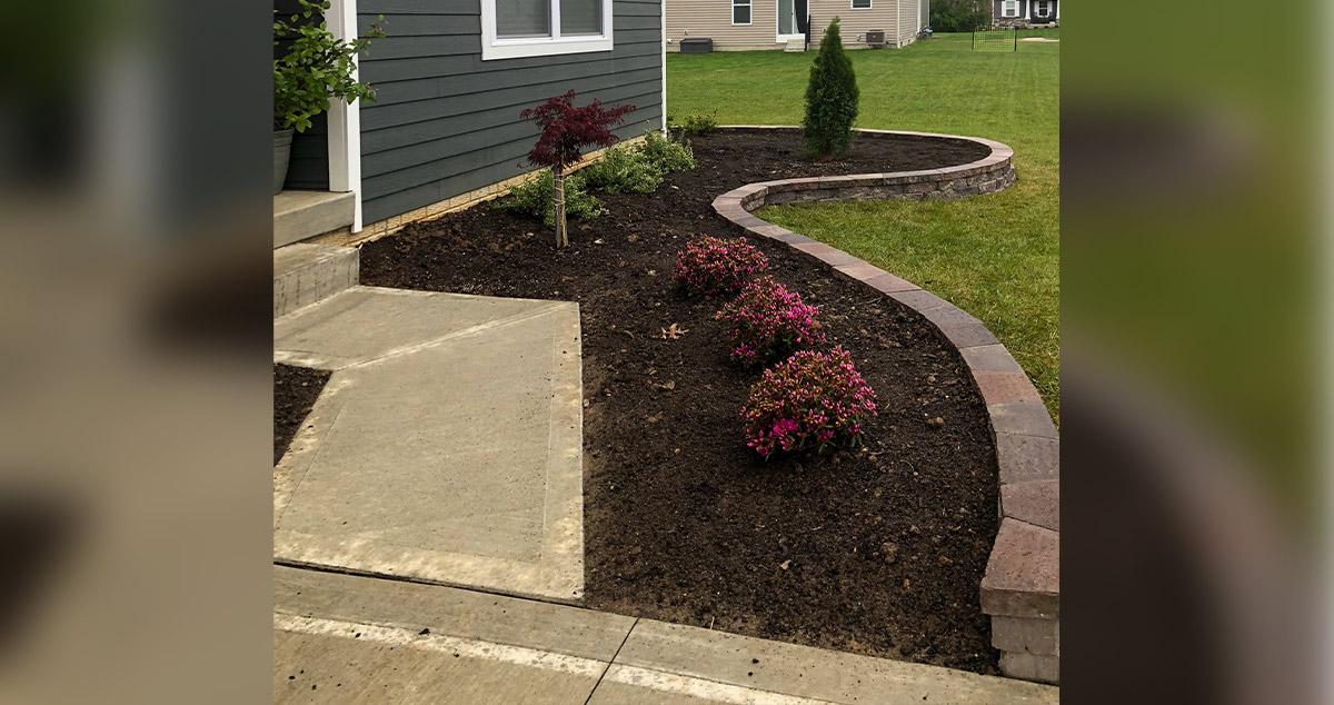Landscaping Retaining Wall - Project by Angela at Menards®