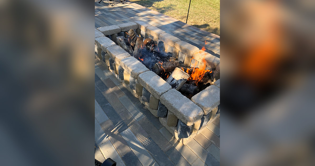Large Fire Pit - Project by Ryan at Menards®