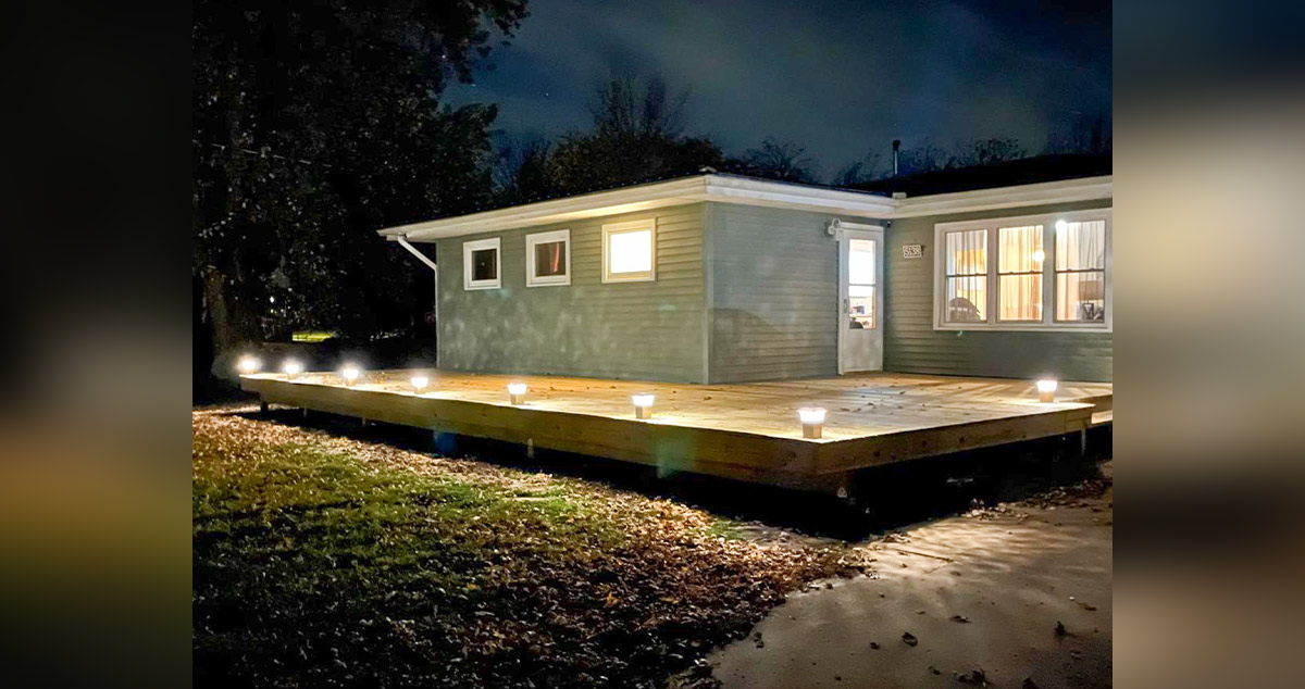 Large Front Deck - Project by Shawn at Menards®