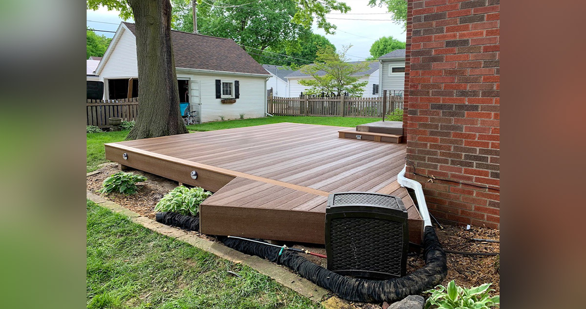 Larger Deck Upgrade - Project by Danielle at Menards®