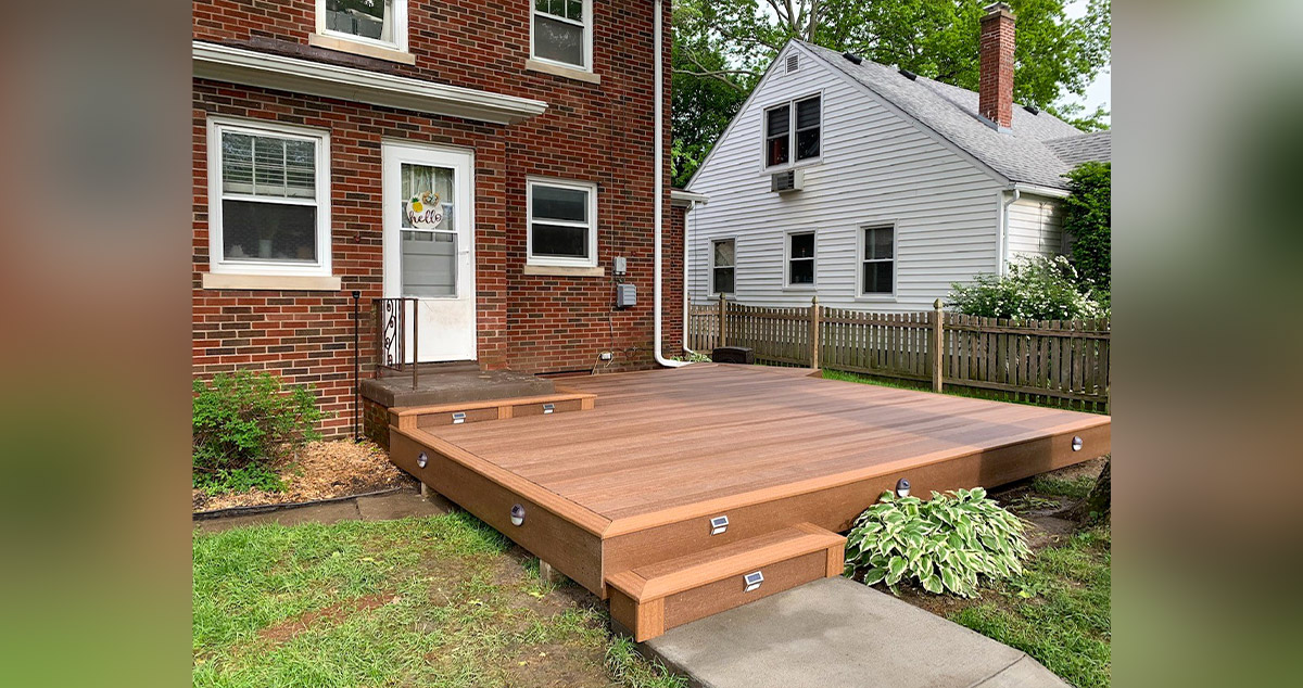 Larger Deck Upgrade - Project by Danielle at Menards®