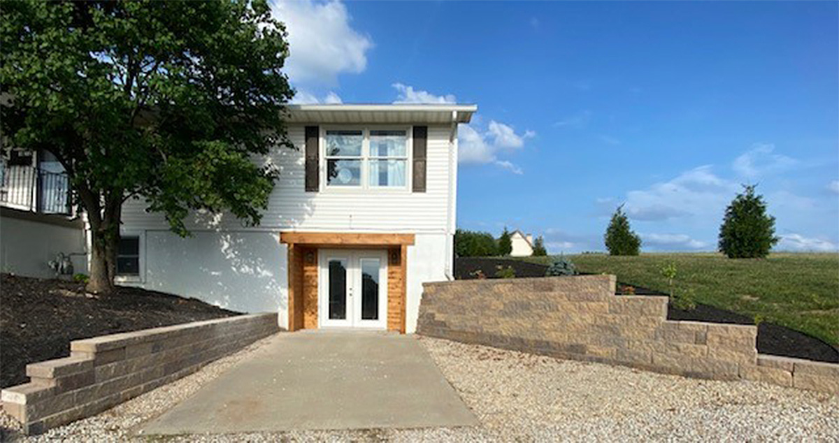 Lower Garage Retaining Wall - Project by Josh at Menards®