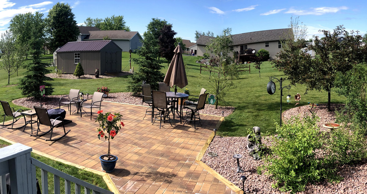 Magazine-Ready Backyard Patio - Project by Rick at Menards®