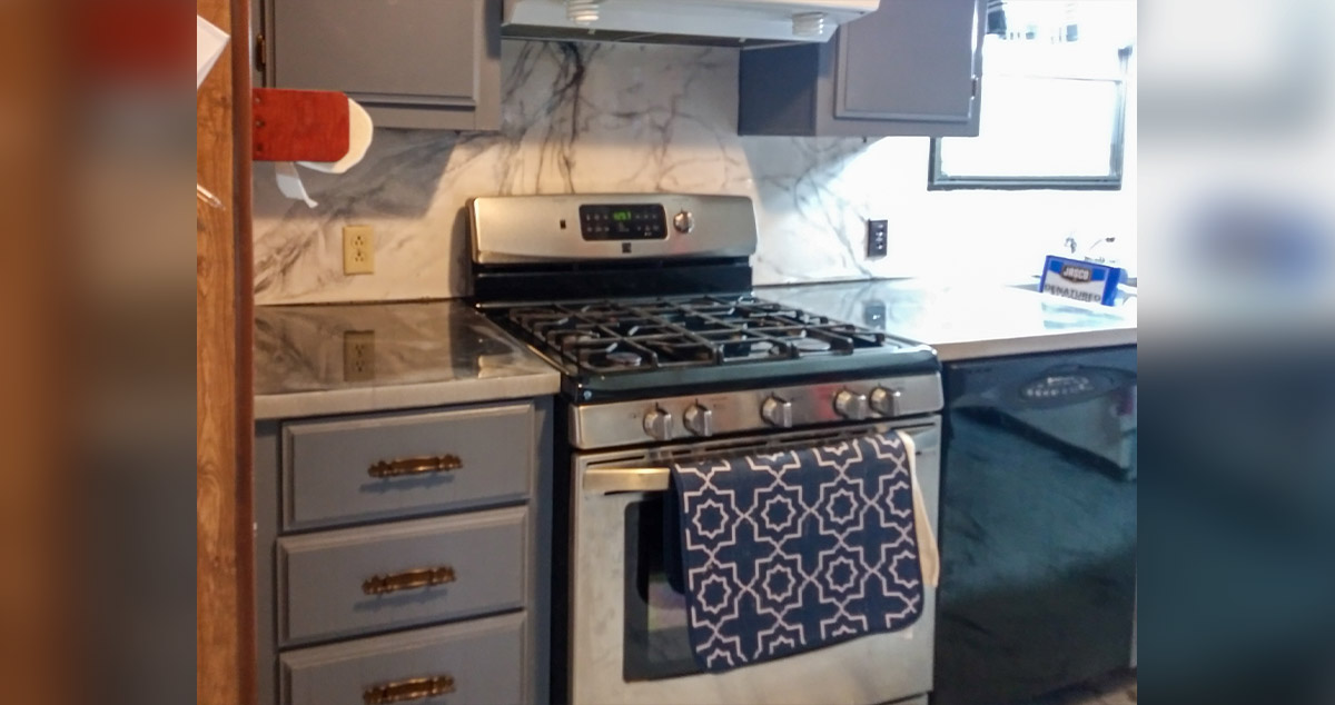 Mobile Home Kitchen Remodel - Project by Michael at Menards®