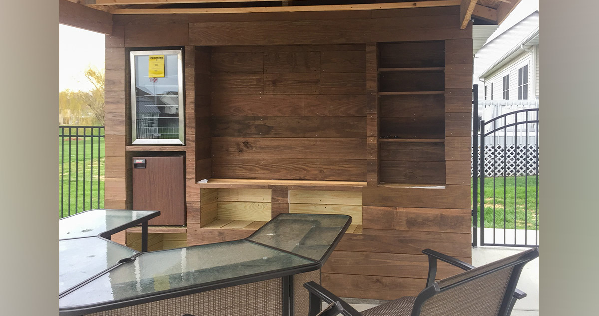 My Backyard Oasis - Project by Jeff at Menards®