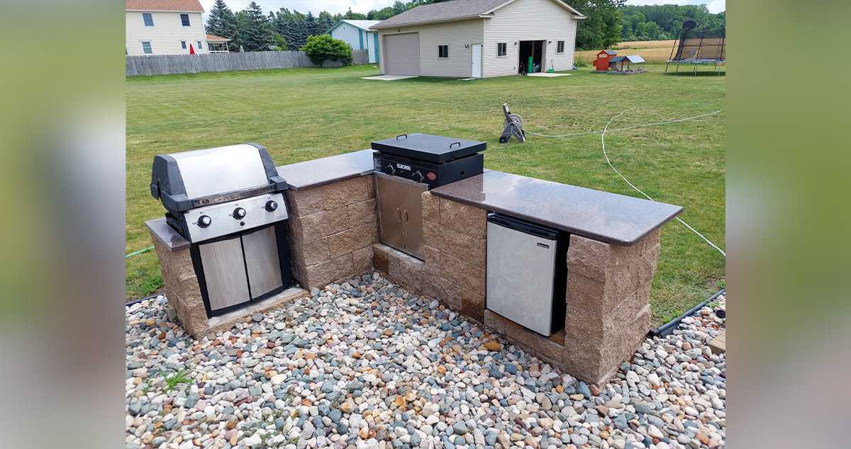 Menards Outdoor Kitchen Char Broil® Medallion Series™ Built In
